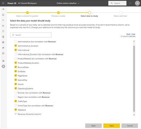 Tutorial Build A Machine Learning Model In Power Bi Power Bi