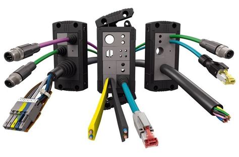 Cable Entry System For Feed Through Cabinet Installation