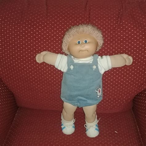 1980s Boy Cabbage Patch Brunette Hair Etsy