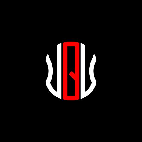 Uqu Letter Logo Abstract Creative Design Uqu Unique Design 14266696
