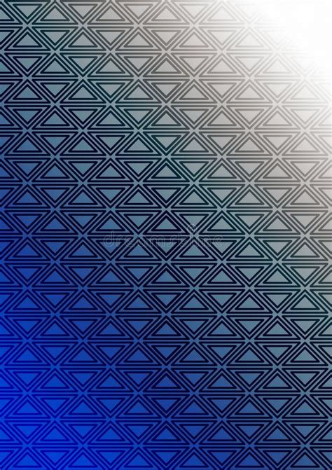 Geometirc Line Design With Color Gradient Background Decoration Stock