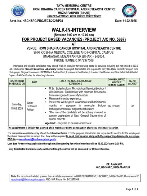 Jrf Advertisement Pdf Dna Sequencing Biotechnology