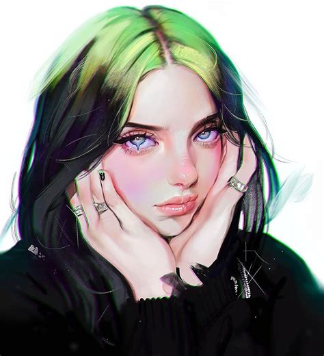Art By Leeleedrawings Billie Eilish Drawing Sketches Vrogue Co
