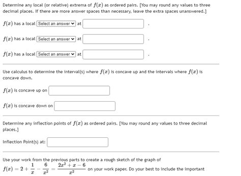 Solved We Want To Sketch The Function