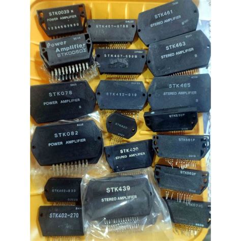 Stk Power Amplifier Module Sound Amplifier Voltage Module Ic 1 Piece