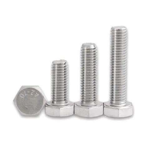 Ss Hex Bolt Stainless Steel Fasteners Manufacturer In Ahmedabad Gujarat India