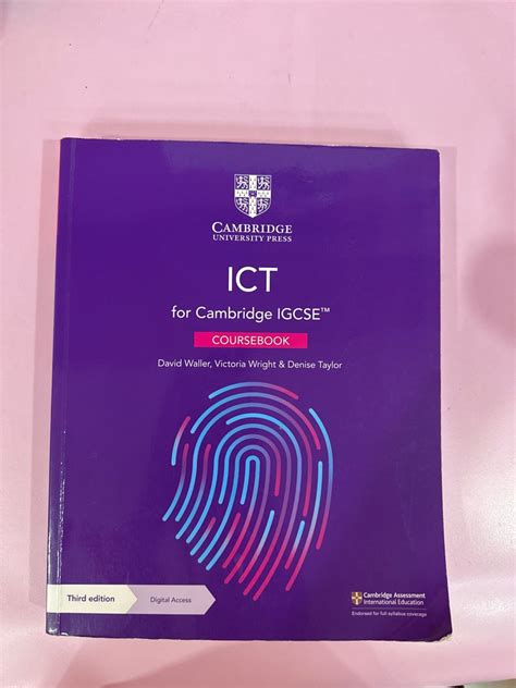 Ict Cambridge Igcse Course Book Hobbies And Toys Books And Magazines