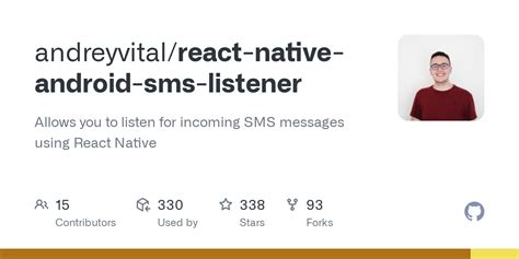 Github Andreyvitalreact Native Android Sms Listener Allows You To