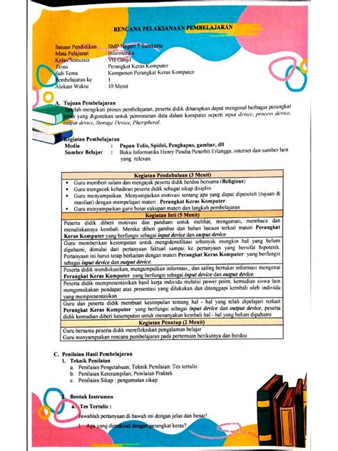 Rpp Informatika Kelas 7 Pdf