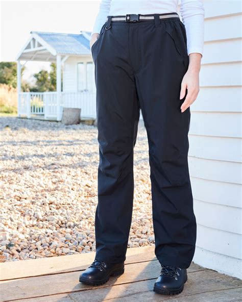 Waterproof Fleece Lined Trousers At Cotton Traders