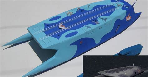 Ace Combat Model Drawings Neucom Aircraft Carrier