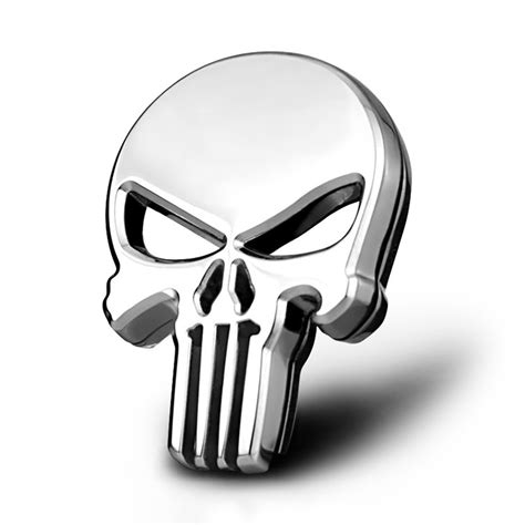 The Punisher Skull Car Sticker Custom Personalized Car Stickers For