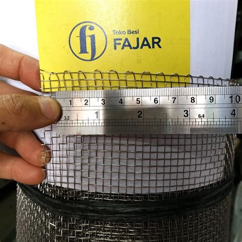 Jual Kasa Kawat Saringan Ayakan Pasir Serbuk Jagung Mesh 6 Stainless 4