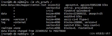 linux系统磁盘存储扩容 根目录逻辑卷扩容 csdn博客