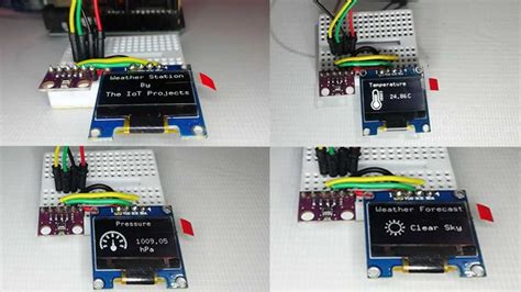 Build Your Own Weather Station With Arduino And Oled Display