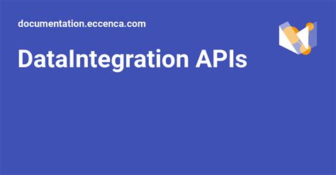 DataIntegration APIs Documentation Eccenca