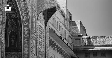 Grayscale Photo Of Concrete Building Photo Free Jaipur Image On Unsplash
