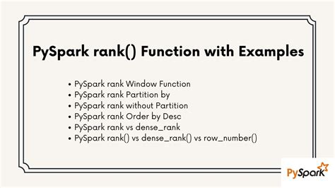 Learn About Pyspark From Team Sparkbyexamples Spark By Examples