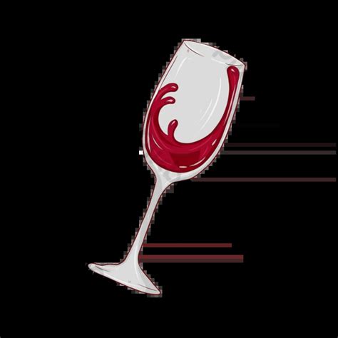 Wine Glasses Vector Png