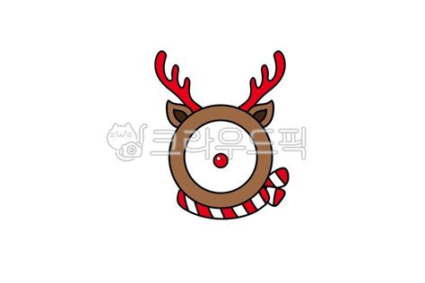 루돌프 크리스마스 합성 얼굴합성 Christmas 사진 이미지 일러스트 캘리그라피 귤사탕작가