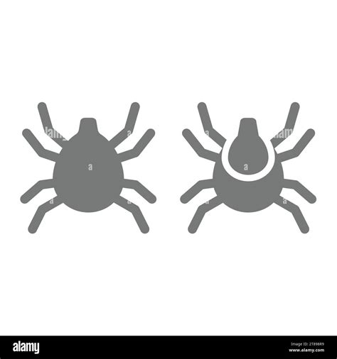 Tick Mite Vector Icon Ticks Bug And Parasite Symbol Stock Vector Image And Art Alamy