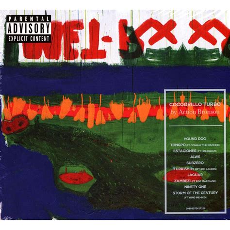 Action Bronson Cocodrillo Turbo Cd 2022 Eu Original Hhv