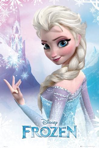 El Reino del hielo Frozen Elsa Pósters en AllPosters es