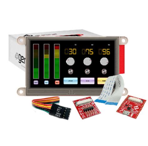 4d Systems Sk Gen4 70dt Graphics Display Development Kit Price From Rs