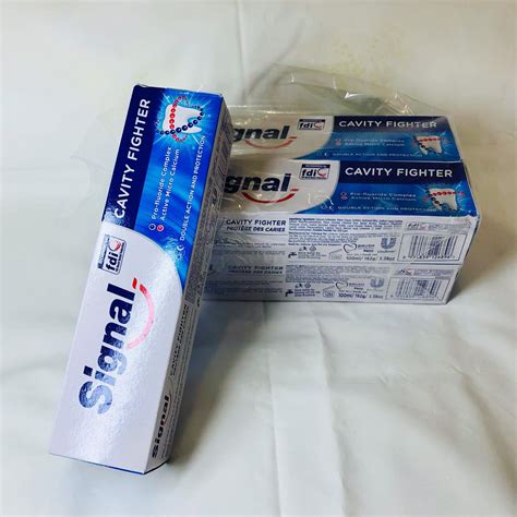 Glob Finds Introducing Signal Cavity Fighter Toothpaste