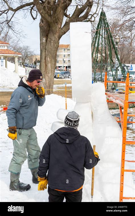 Photograph Taken At Winterfest A Winter Festival Celebrating The Cold