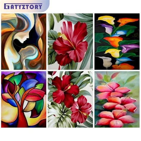 GATYZTORY Pintura Al Leo Decorativa Por N Meros Regalos Originales Para