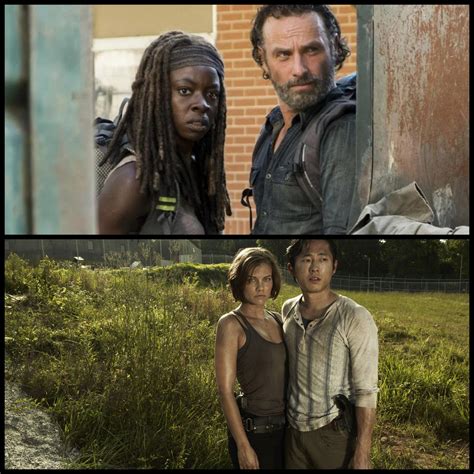 Whos A More Badass Couple Rick And Michonne Or Glenn And Maggie R