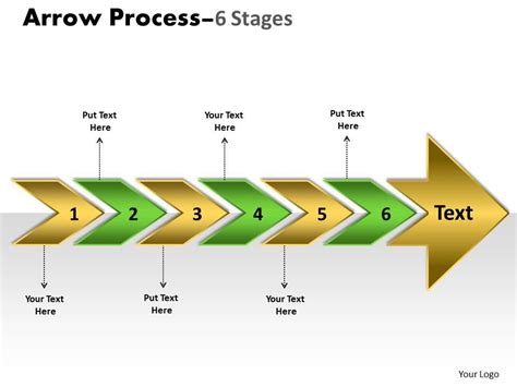Arrow Process Stages Presentation PowerPoint Images Example Of PPT Presentation PPT