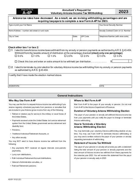 Fillable Online Tpt Forms Arizona Department Of Revenue Azdor Fax