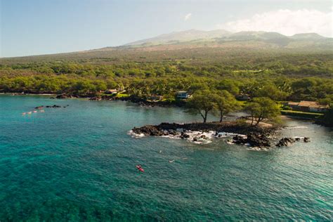 Makena Landing Snorkeling In Maui Aerial The Snorkel Store