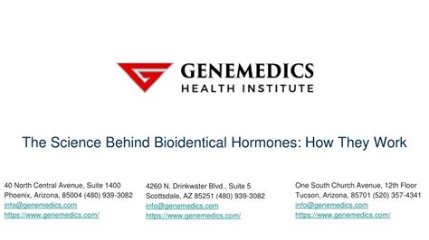 Ppt The Science Behind Bioidentical Hormones How They Work