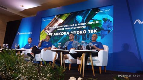Arkora Hydro ARKO Kebut Konstruksi Dua Proyek Pembangkit Listrik
