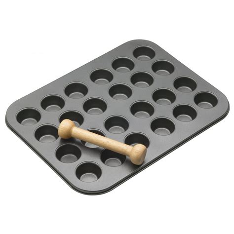 Mini Canape Yorkshire Pudding Tin Non Stick 24 Hole