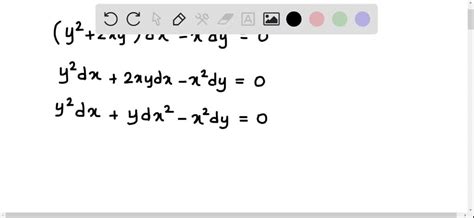 solved determine an integrating factor for the given differential