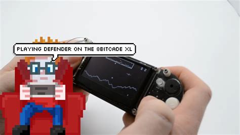 Playing Defender On The 8BitCADE XL YouTube