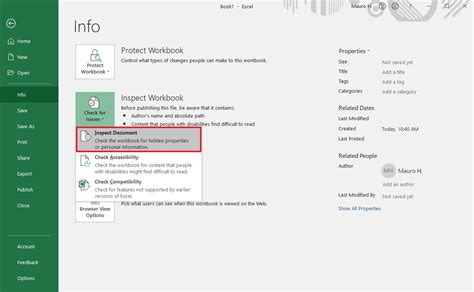 How To Remove Personal Info From Office Documents Before Sharing On Windows Windows Central