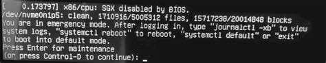 Boot Emergency Mode In Ubuntu Ask Ubuntu