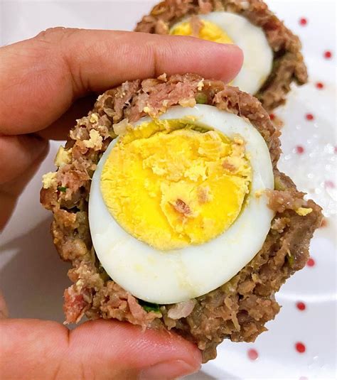 Bolinho De Carne Ovo Receiteria