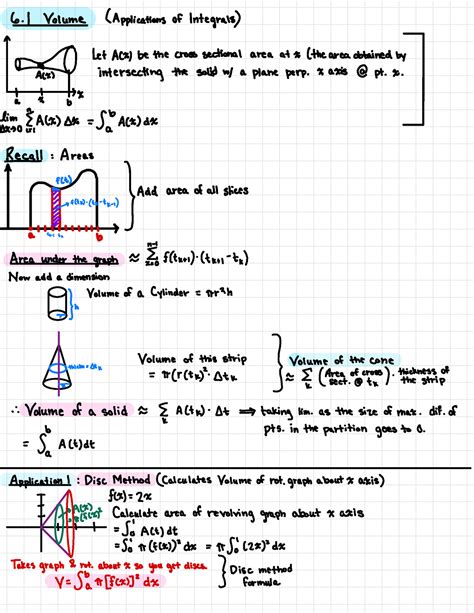MATH141 Lecture 2 Dr Jonathon Fernandes Section 6 1 Notes 6