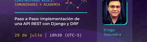 Paso A Paso Implementación De Una Api Rest Con Django Y Drf