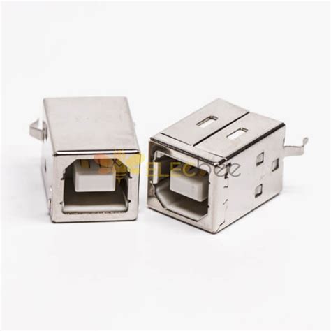 Usb 2 0 Type B Female Straight Dip Through