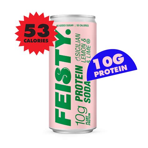 Feisty Protein Soda Feisty Drinks