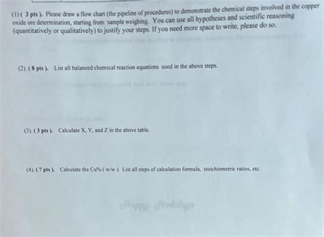 1 3 Pts Please Draw A Flow Chart The Pipeline