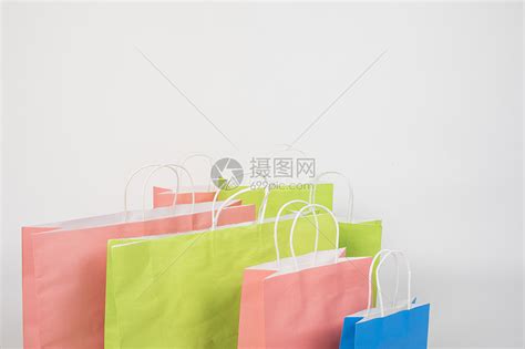 彩色购物袋高清图片下载 正版图片500826916 摄图网