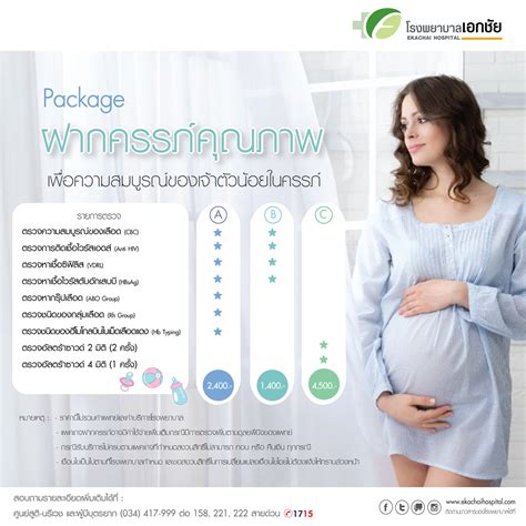 🤰package โรงพยาบาลเอกชัย Ekachai Hospital Facebook
